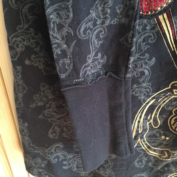 Rebel Spirit | Tops | Rebel Spirit Long Sleeve With Hood | Poshmark